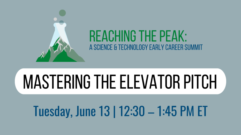 Mastering the Elevator Pitch - Research!America